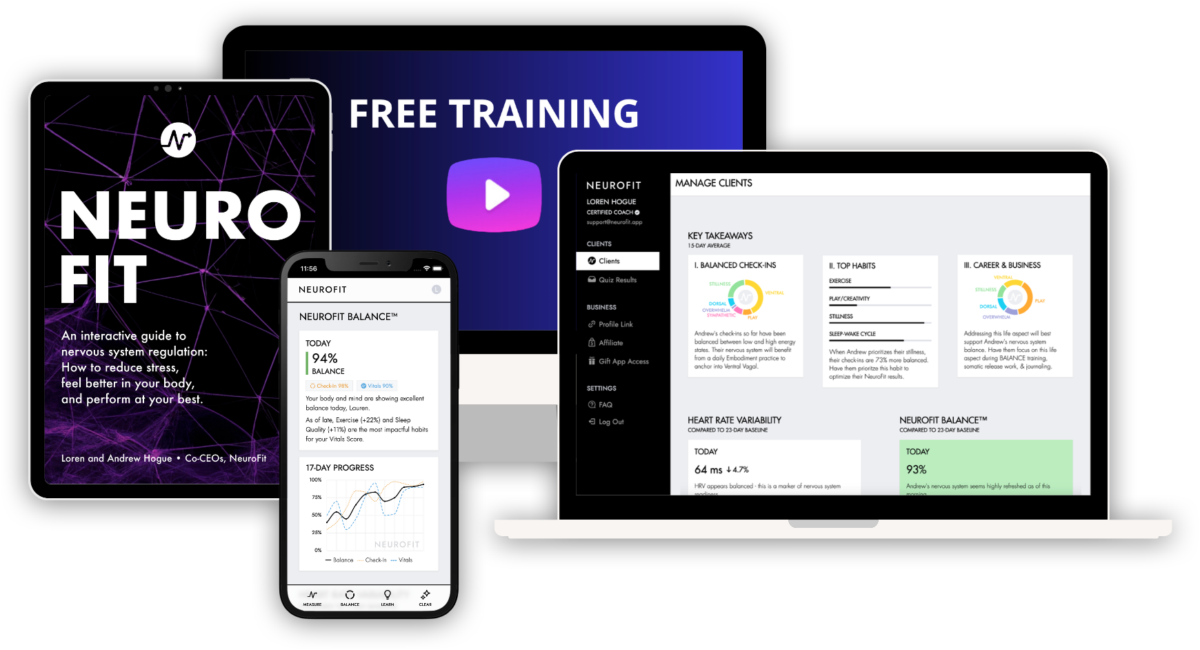 NEUROFIT App | Vagus Nerve Reset | Somatic Exercises
